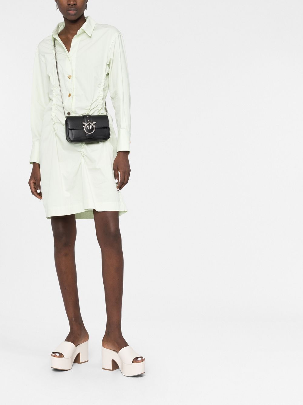 PINKO PINKO Small Love Bag One Simply Leather Bag