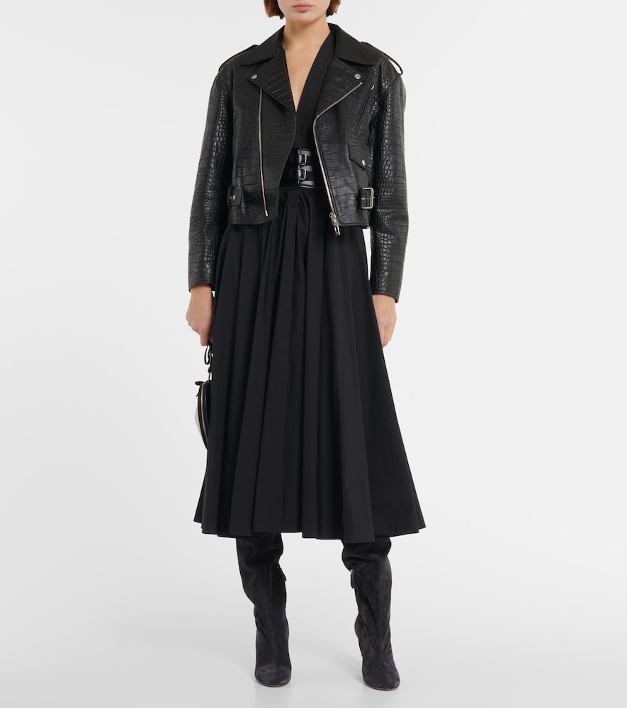 ALAÏA Alaïa Fluide 90 Suede Boots