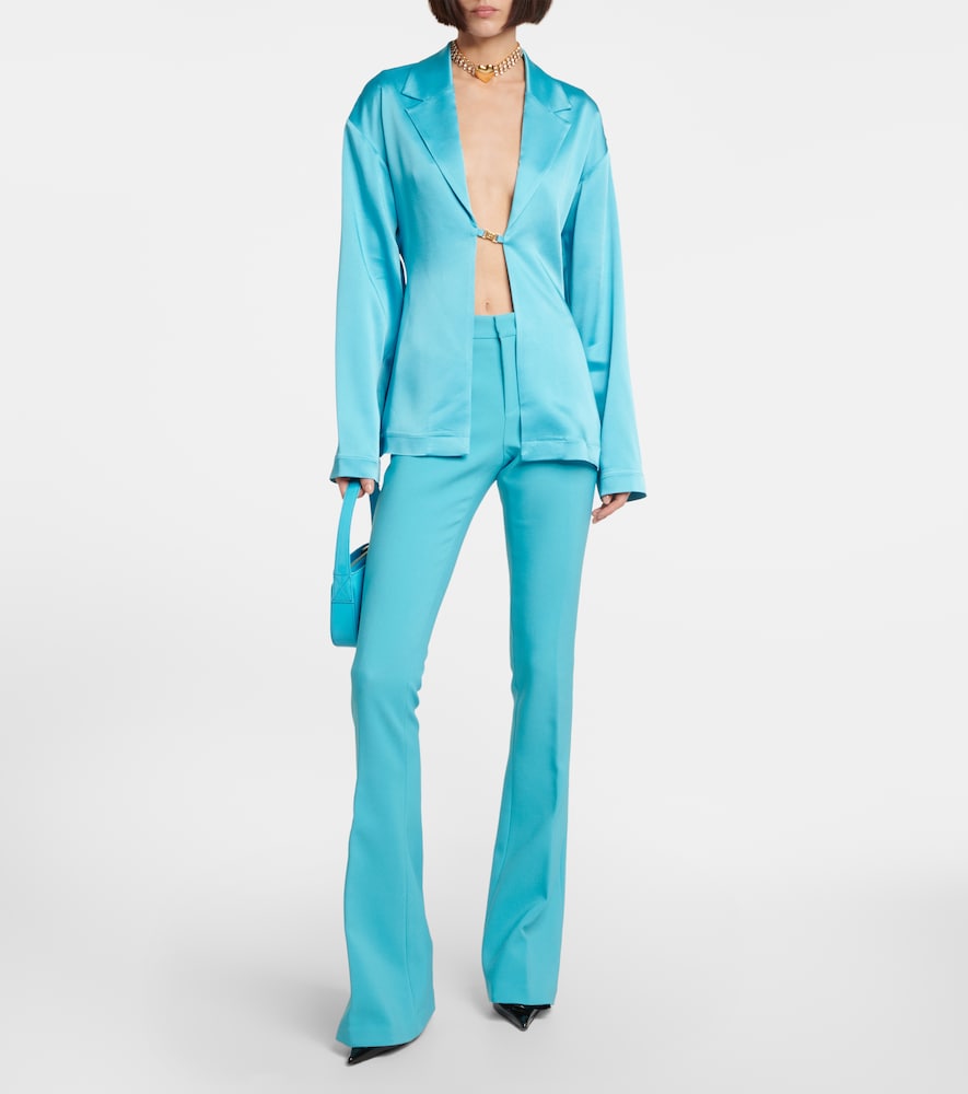 BLUMARINE Blumarine Satin Top