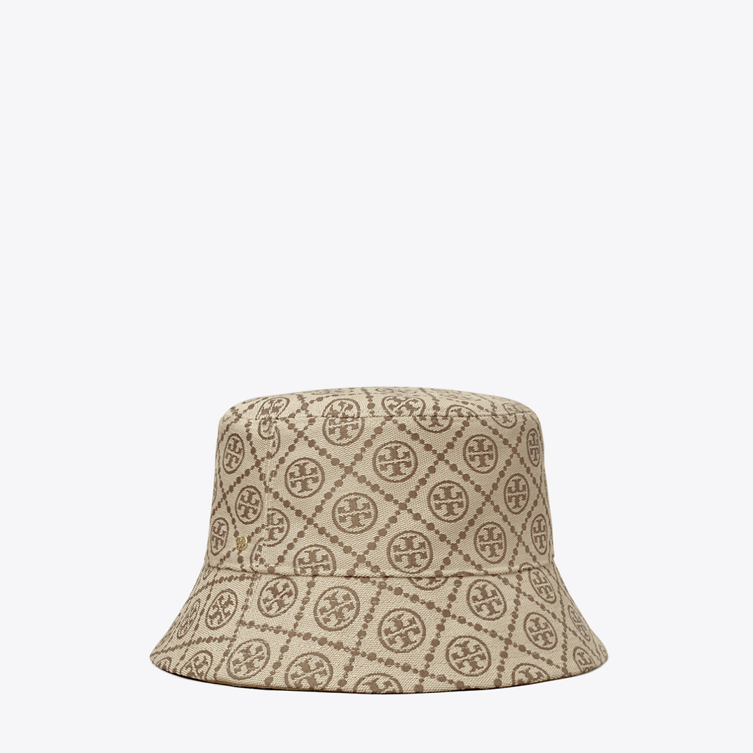 Tory Burch T Monogram Bucket Hat Black Editorialist