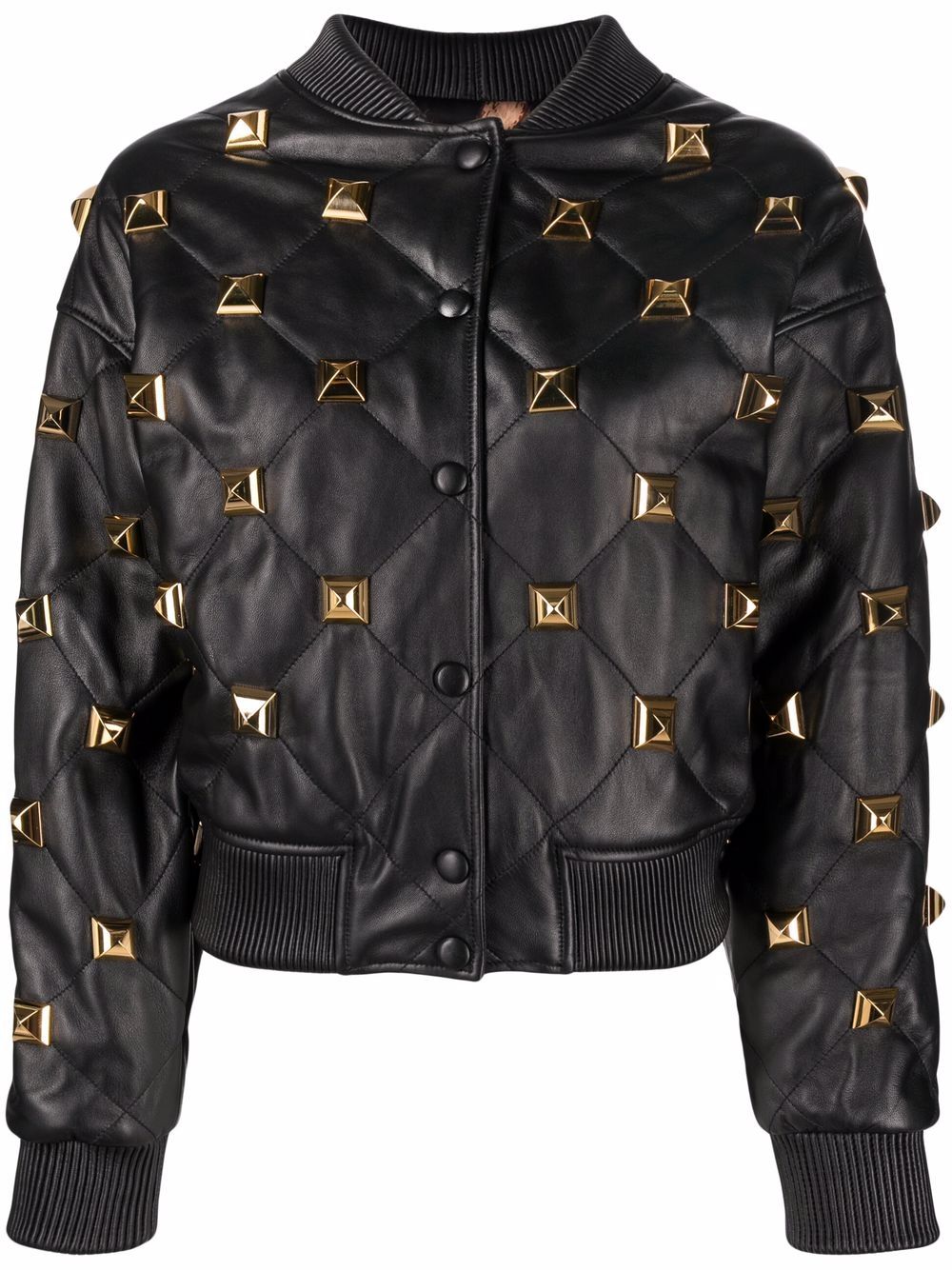 PHILIPP PLEIN Philipp Plein Studded Quilted Bomber Jacket