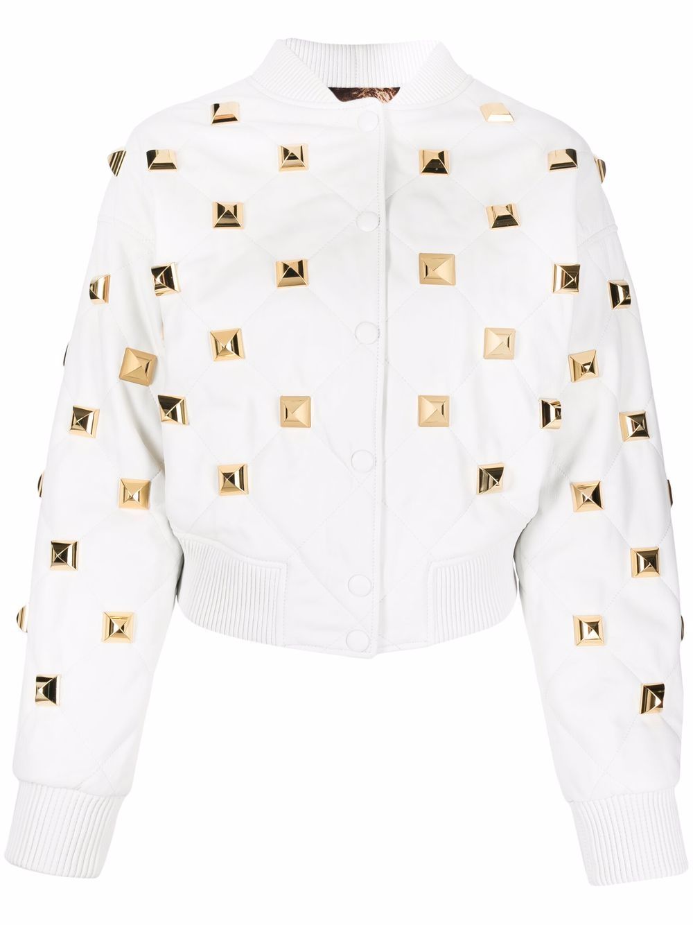PHILIPP PLEIN Philipp Plein Studded Quilted Bomber Jacket