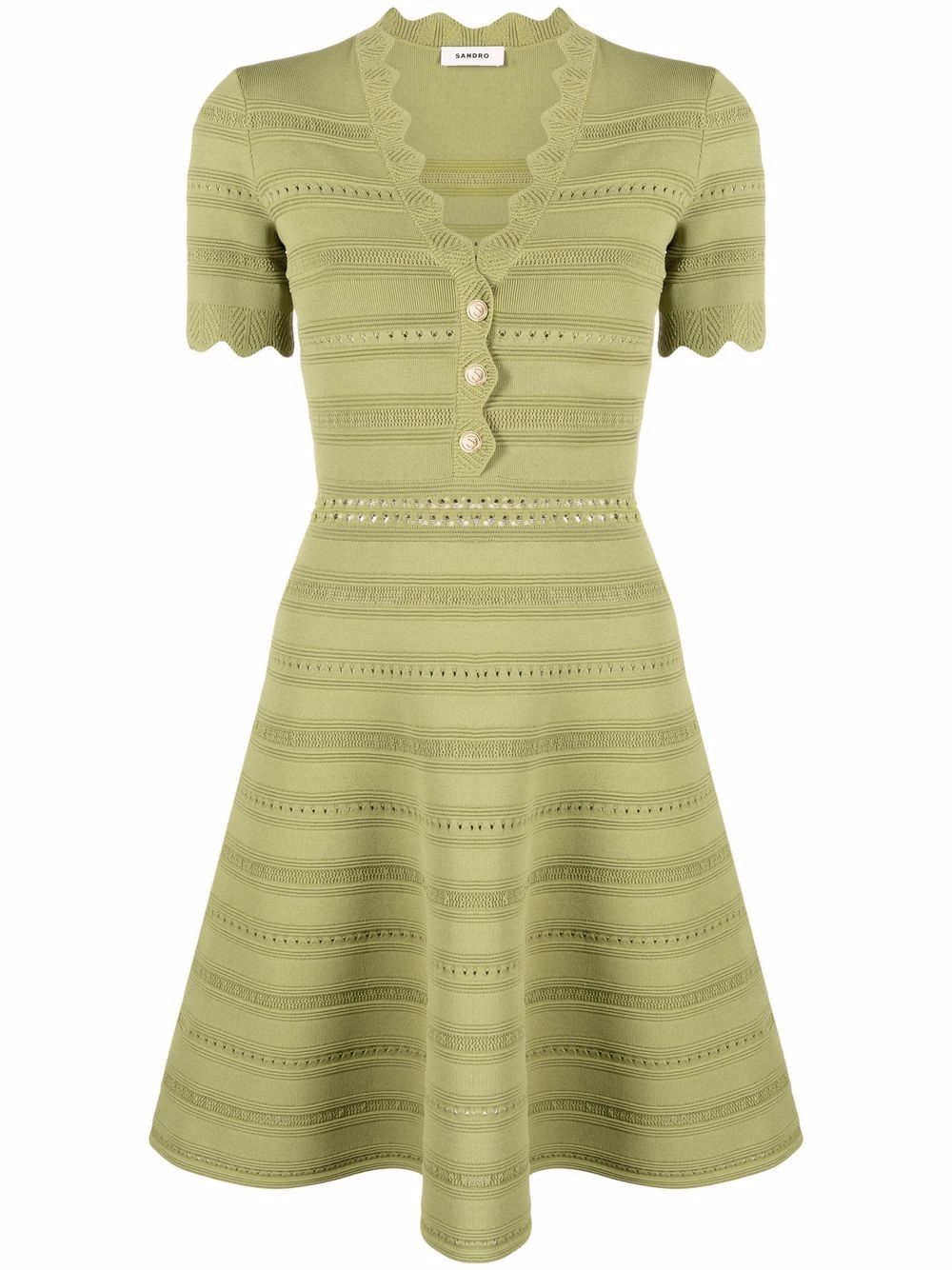 galli rib knit mini dress Simkhai Gallagher Sky Blue Knit Mini Dress main image 0