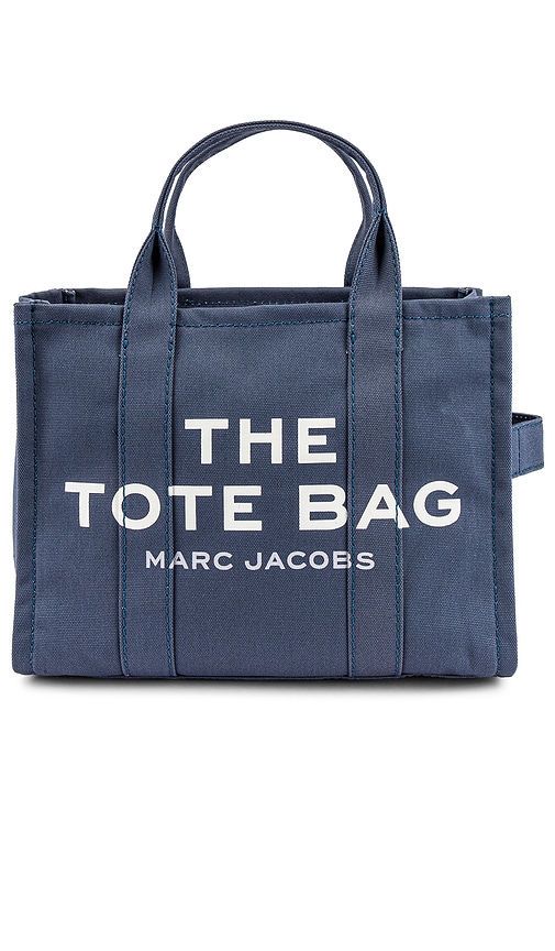 Marc Jacobs The Canvas Medium Tote Bag Blue Shadow Editorialist