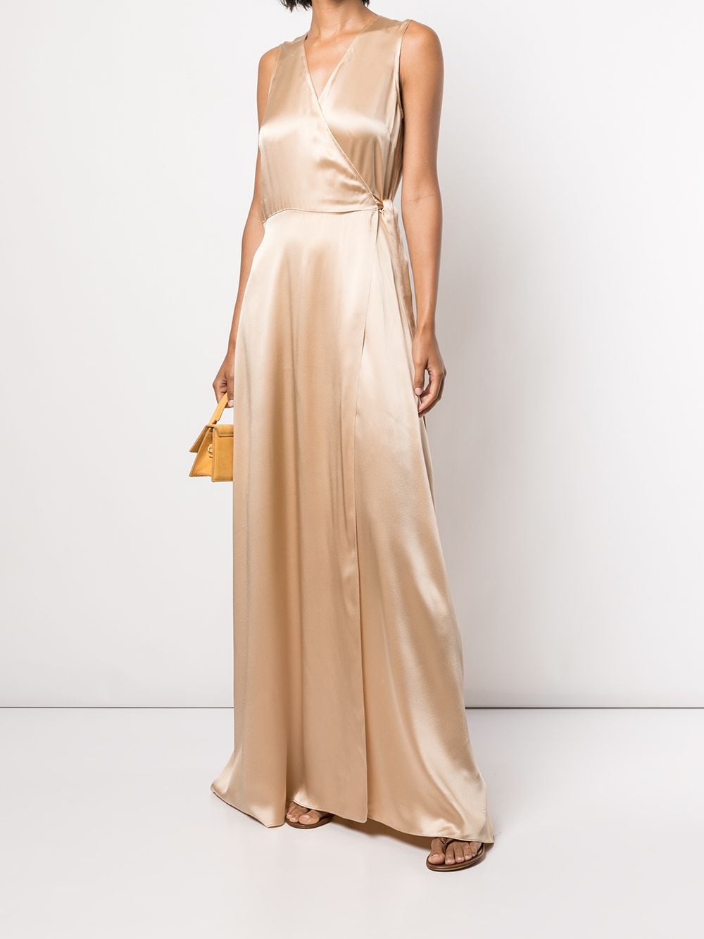 VOZ VOZ Frontwards Wrap Maxi Dress