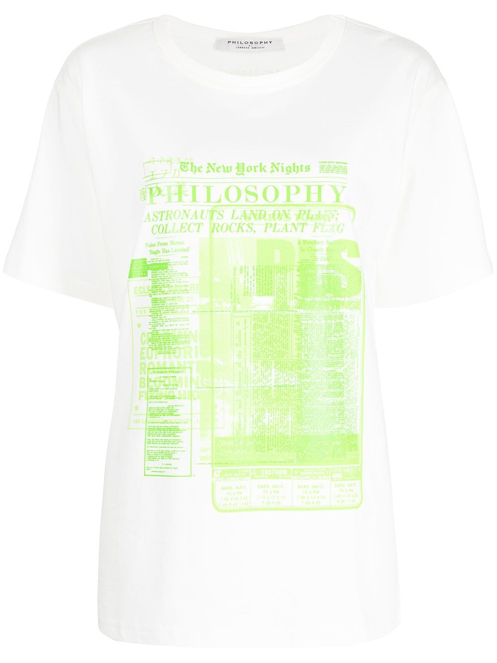 PHILOSOPHY DI LORENZO SERAFINI Philosophy Di Lorenzo Serafini Graphic Logo-Print T-Shirt
