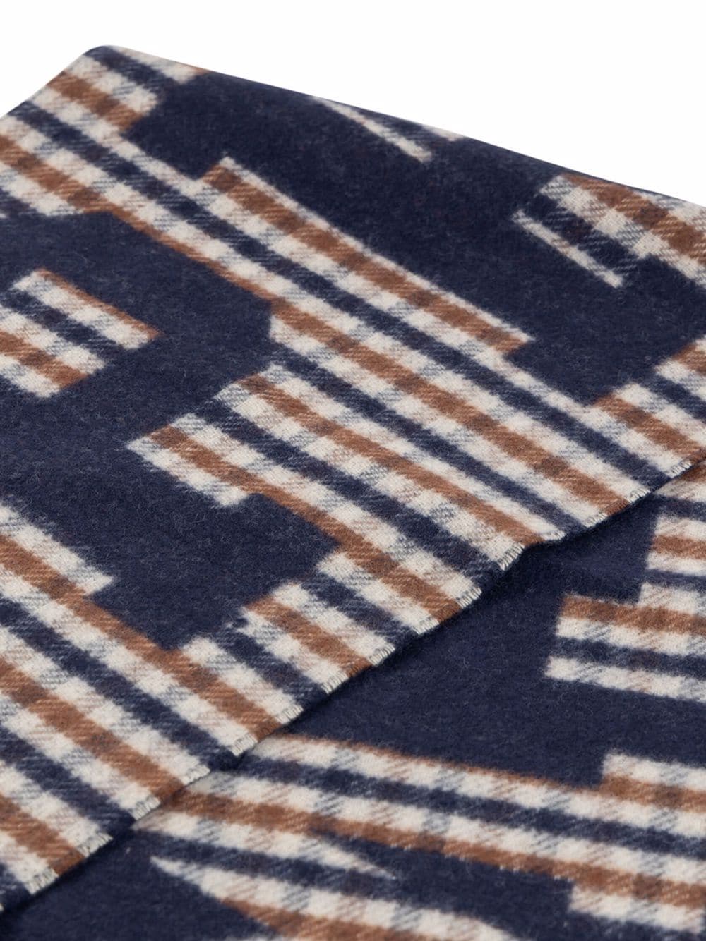Supreme X Aquascutum Club Check Scarf - Blue | Editorialist