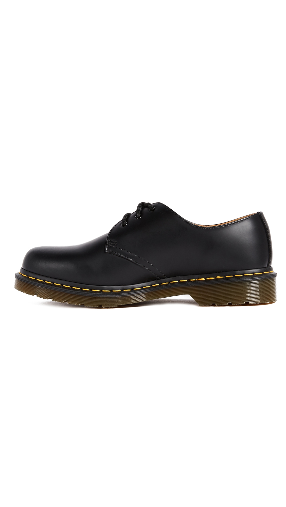 Dr. Martens 1461 3 Eye Gibson Lace Up - Black | Editorialist