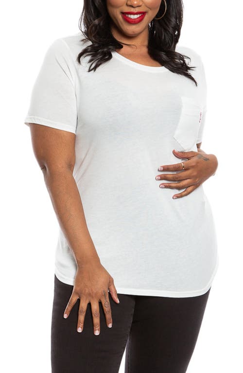 SLINK JEANS SLINK Jeans crewneck pocket t-shirt