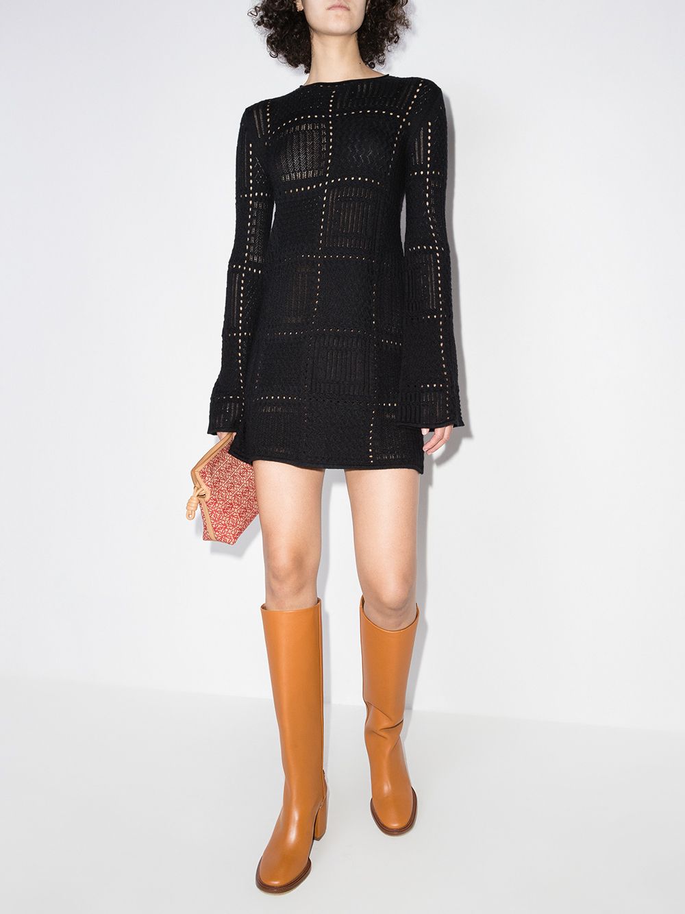 CHLOÉ Chloé Panelled Knitted Dress