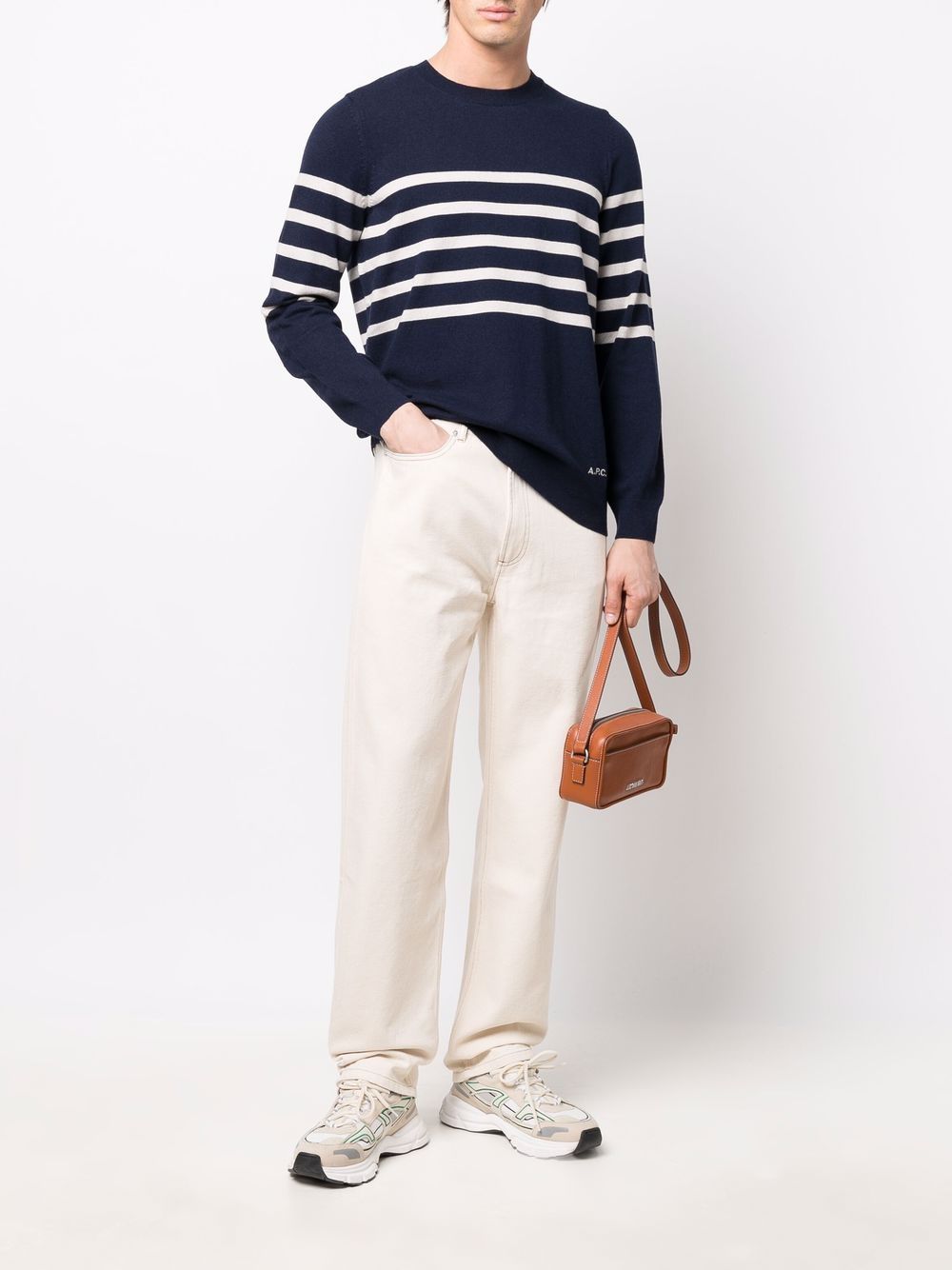 A.P.C. A.P.C. Straight-Leg Cotton Jeans