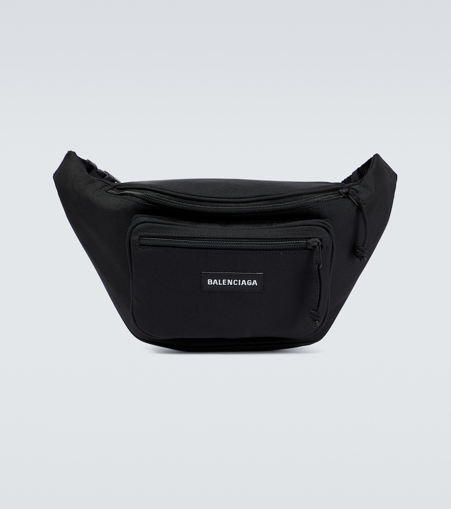 Balenciaga X Adidas Leather Belt Bag In Black - 30% Off | Editorialist