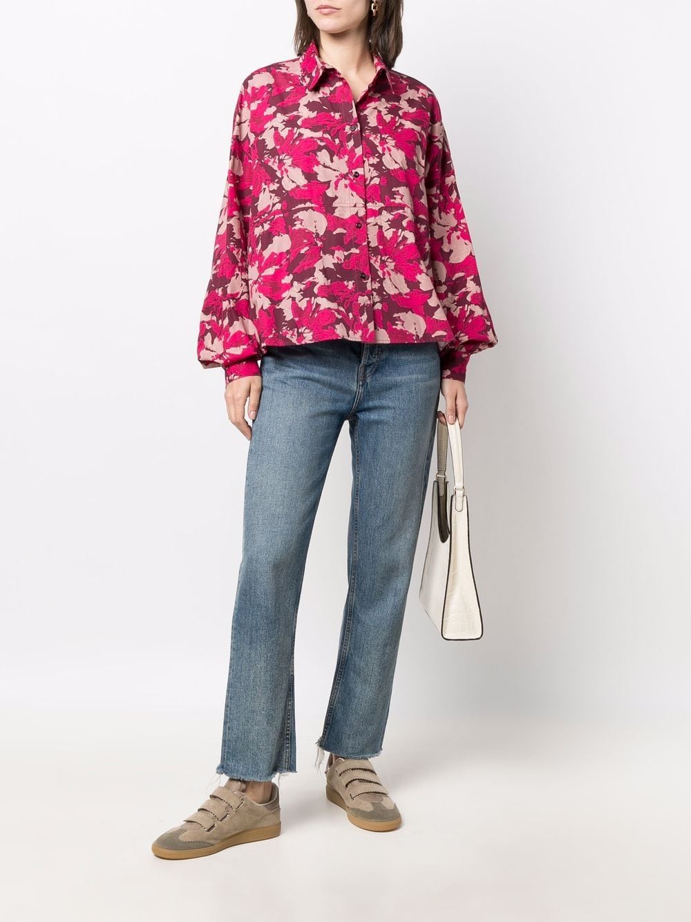 WOOLRICH Woolrich Floral-Print Cotton Shirt