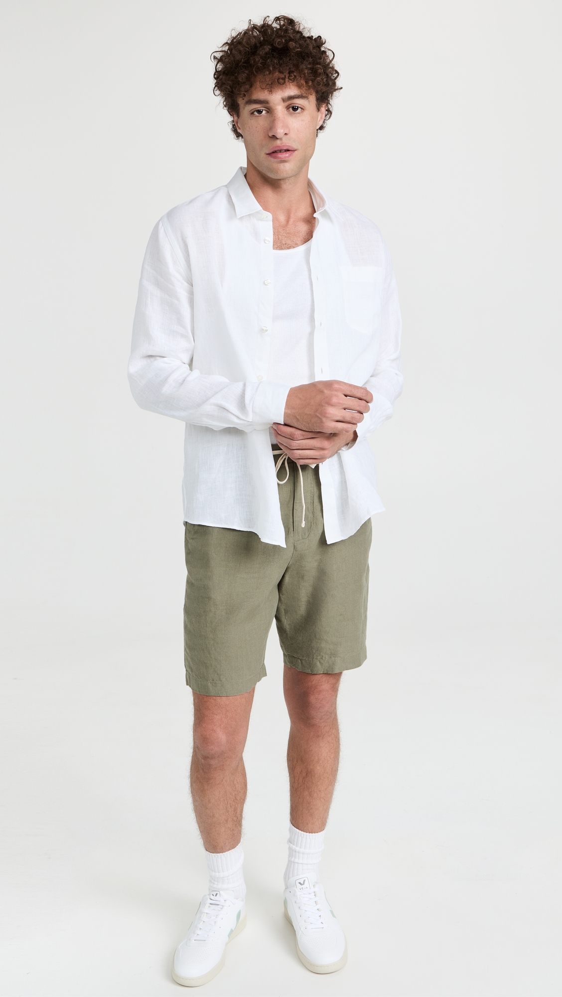 VILEBREQUIN VILEBREQUIN Caroubis Linen Shirt