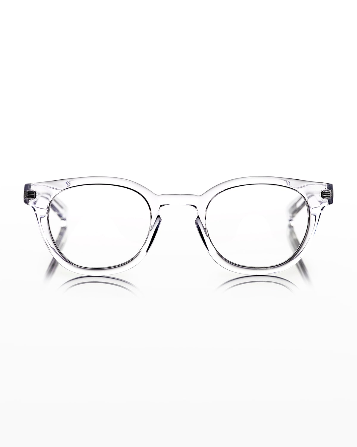 Eyebobs Waylaid Blue Light Blocking Acetate Optical Glasses - Crystal ...