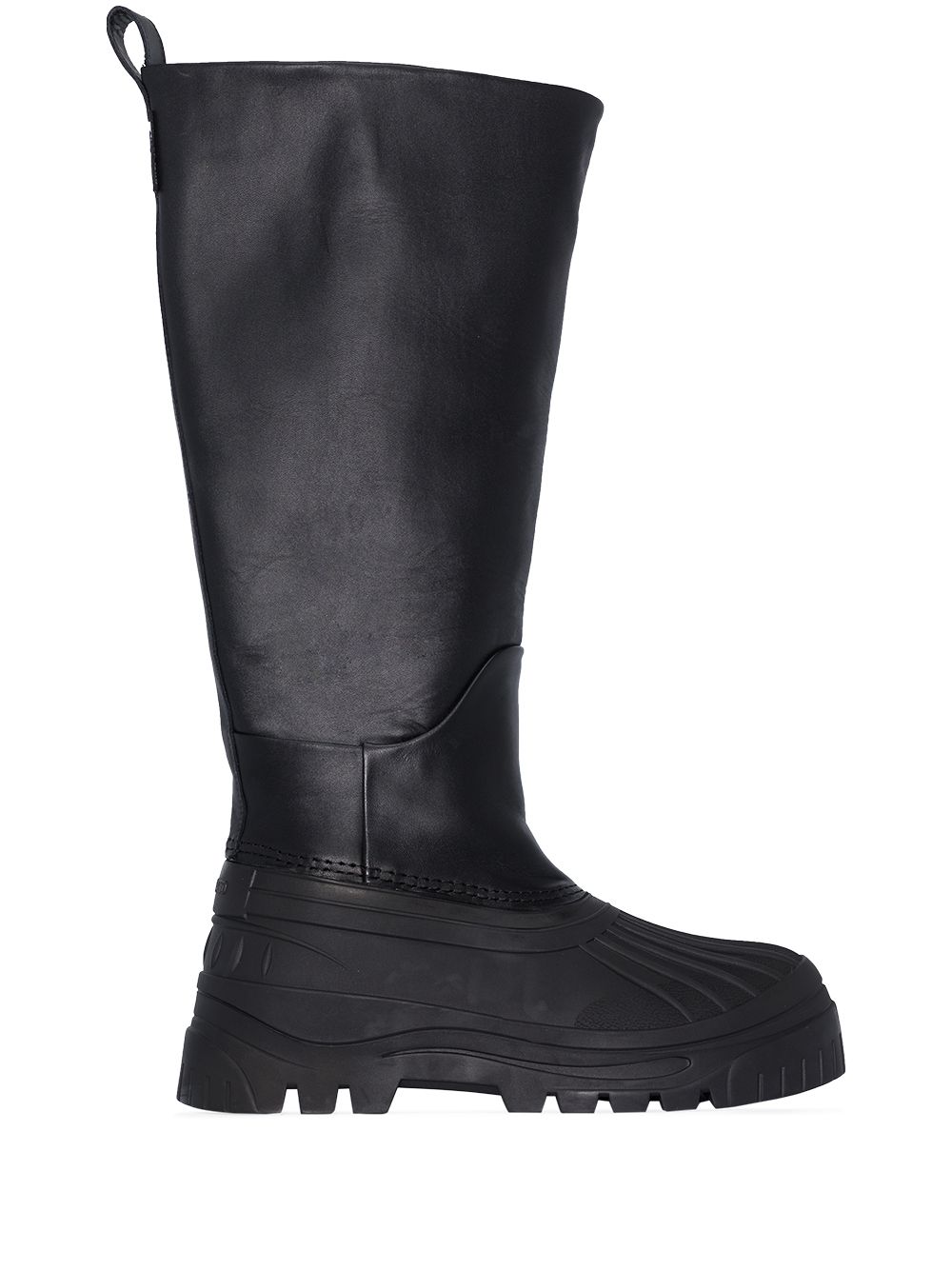 Axel Arigato Cryo Knee-High Platform Boots In Black - 82% Off