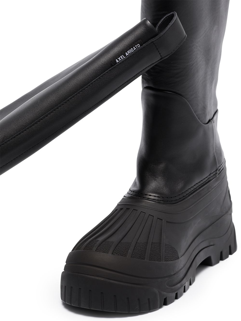 Axel Arigato Cryo Knee-High Platform Boots In Black - 82% Off