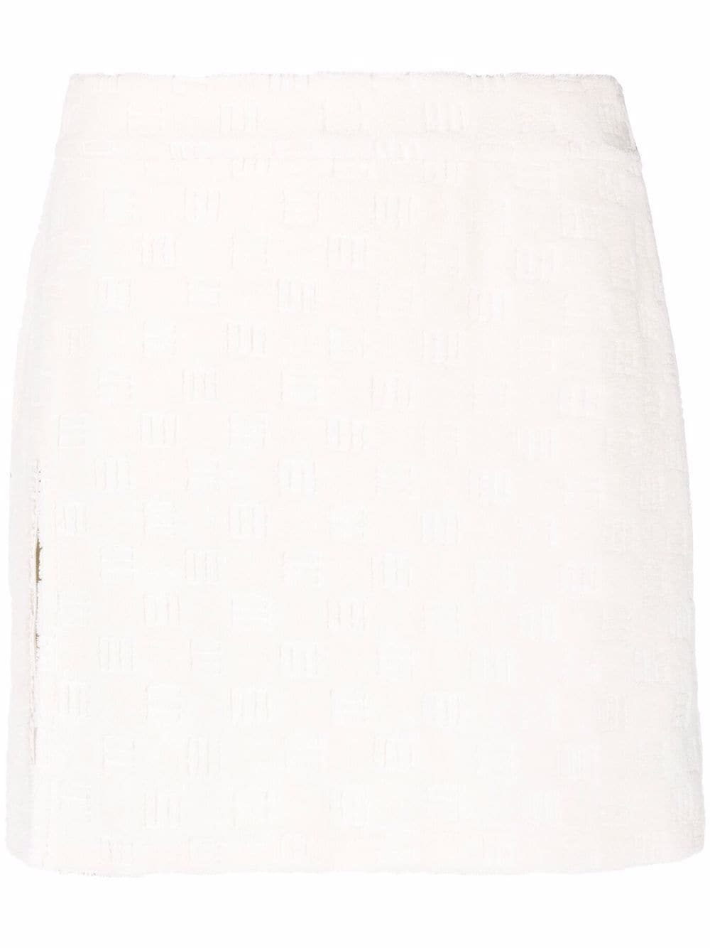 AMBUSH AMBUSH Monogram-Debossed Mini Skirt