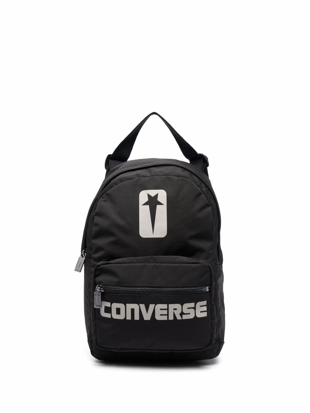 Rick Owens X Converse Logo-Print Backpack In Black - 20% Off