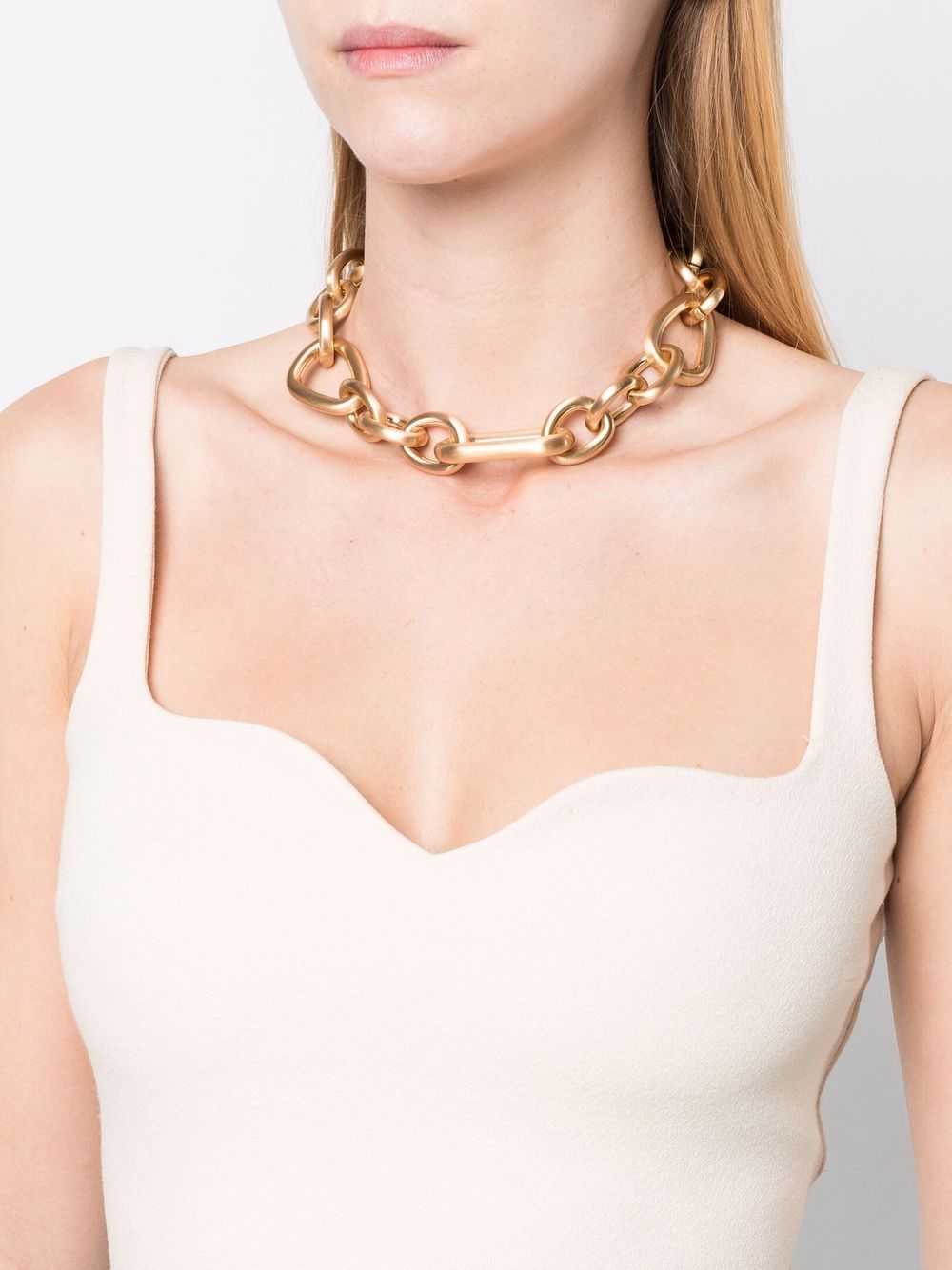 Cult Gaia Asha Bralette Chain - Gold | Editorialist