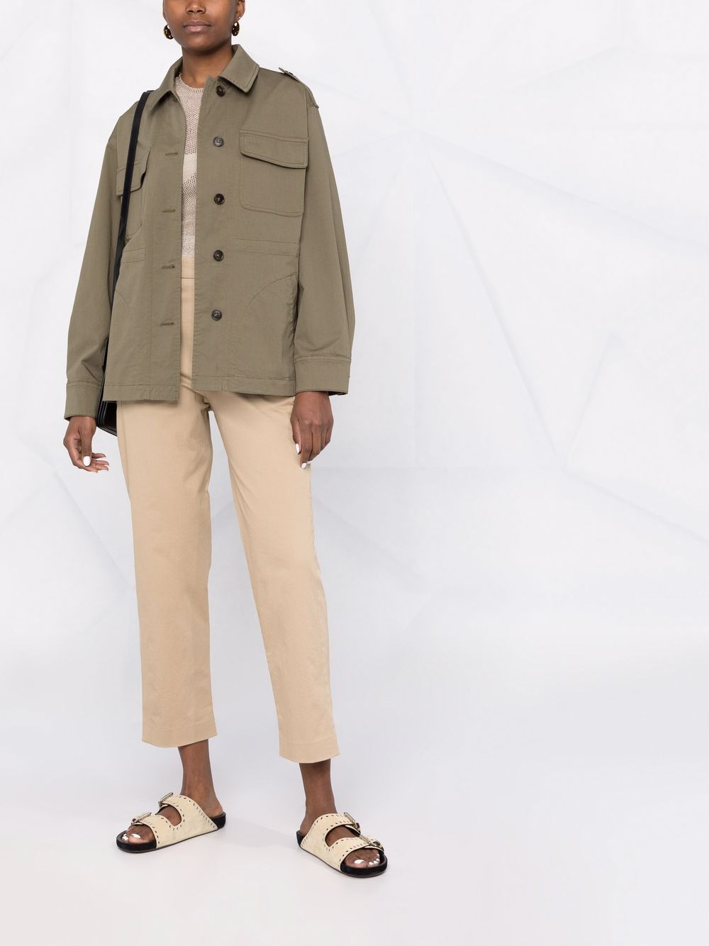 WOOLRICH Woolrich Stretch Twill Overshirt
