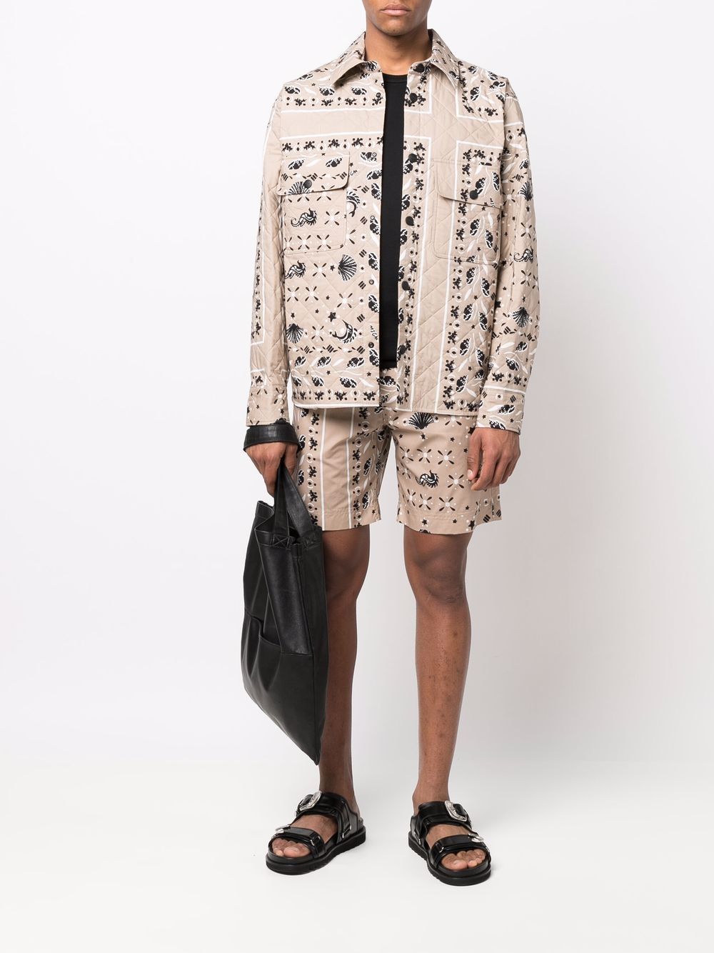 MSGM MSGM Paisley Print Shorts