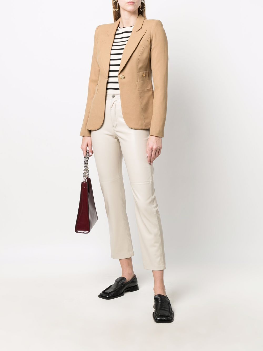SMYTHE SMYTHE Peak-Lapel Single-Breasted Blazer