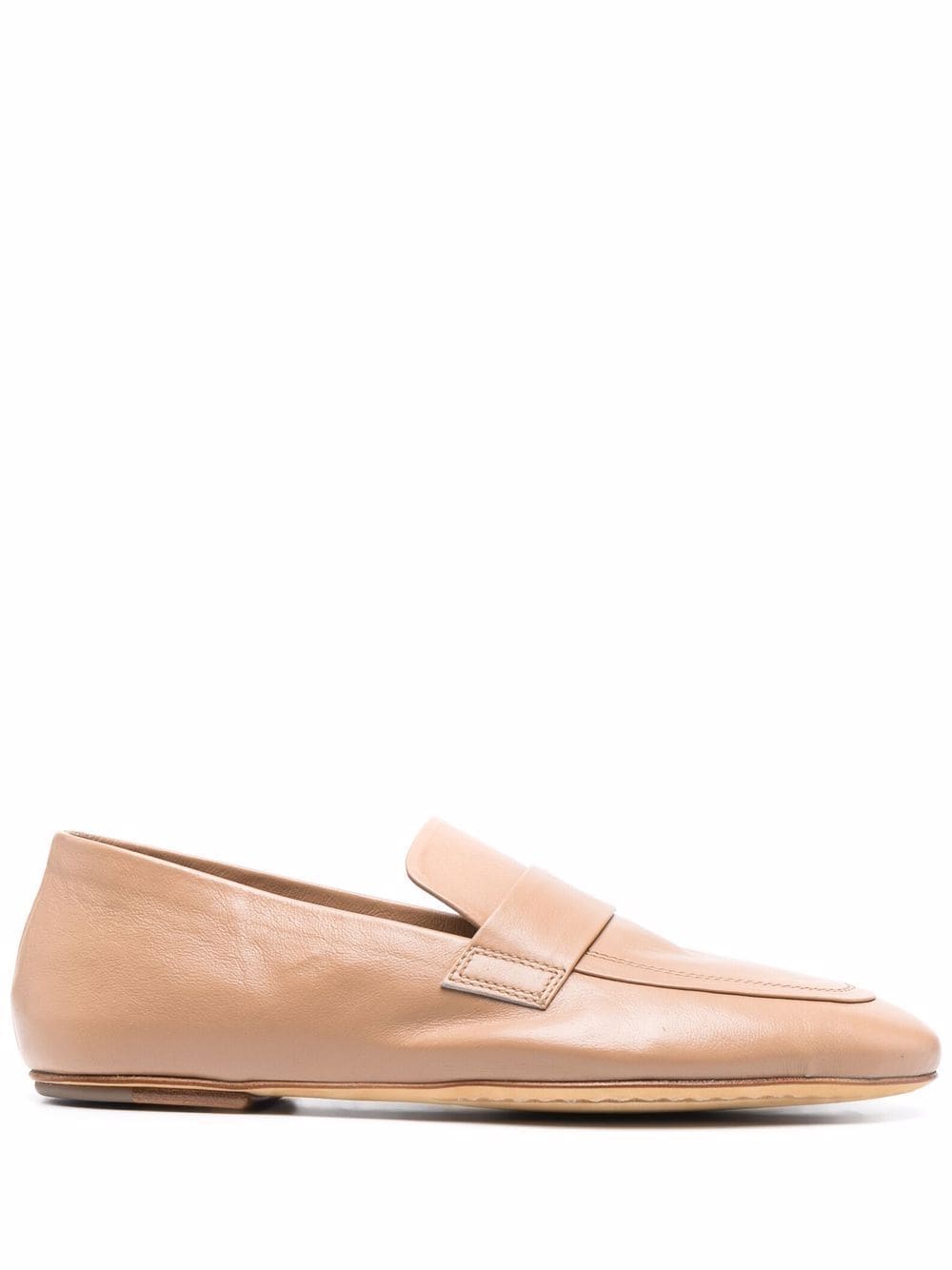 Officine Creative Bessie Leather Loafers In Neutrals 30% Off