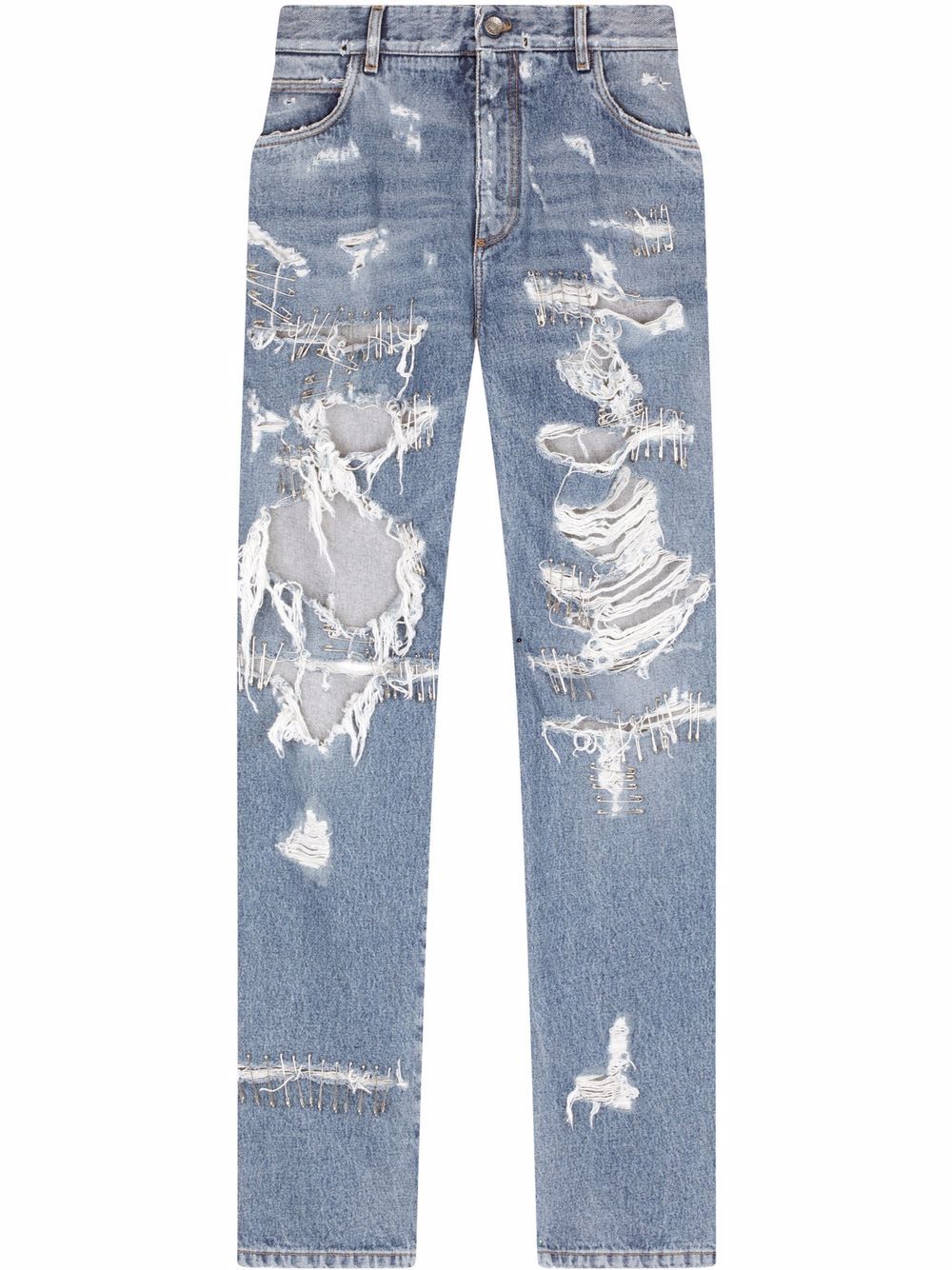 VETEMENTS VETEMENTS Distressed-Effect Denim Jacket