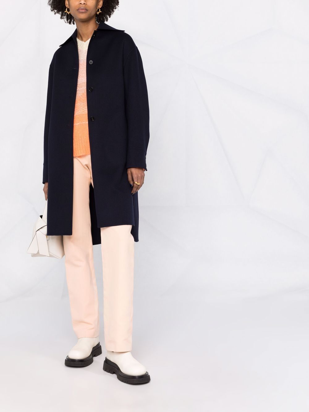 JIL SANDER Jil Sander Button-Front Coat