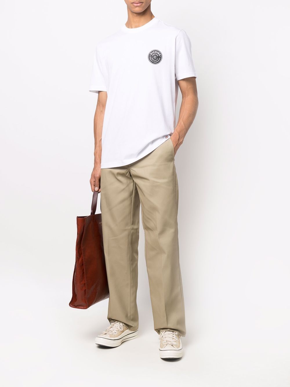 DICKIES Dickies Construct Rear Logo-Patch Trousers