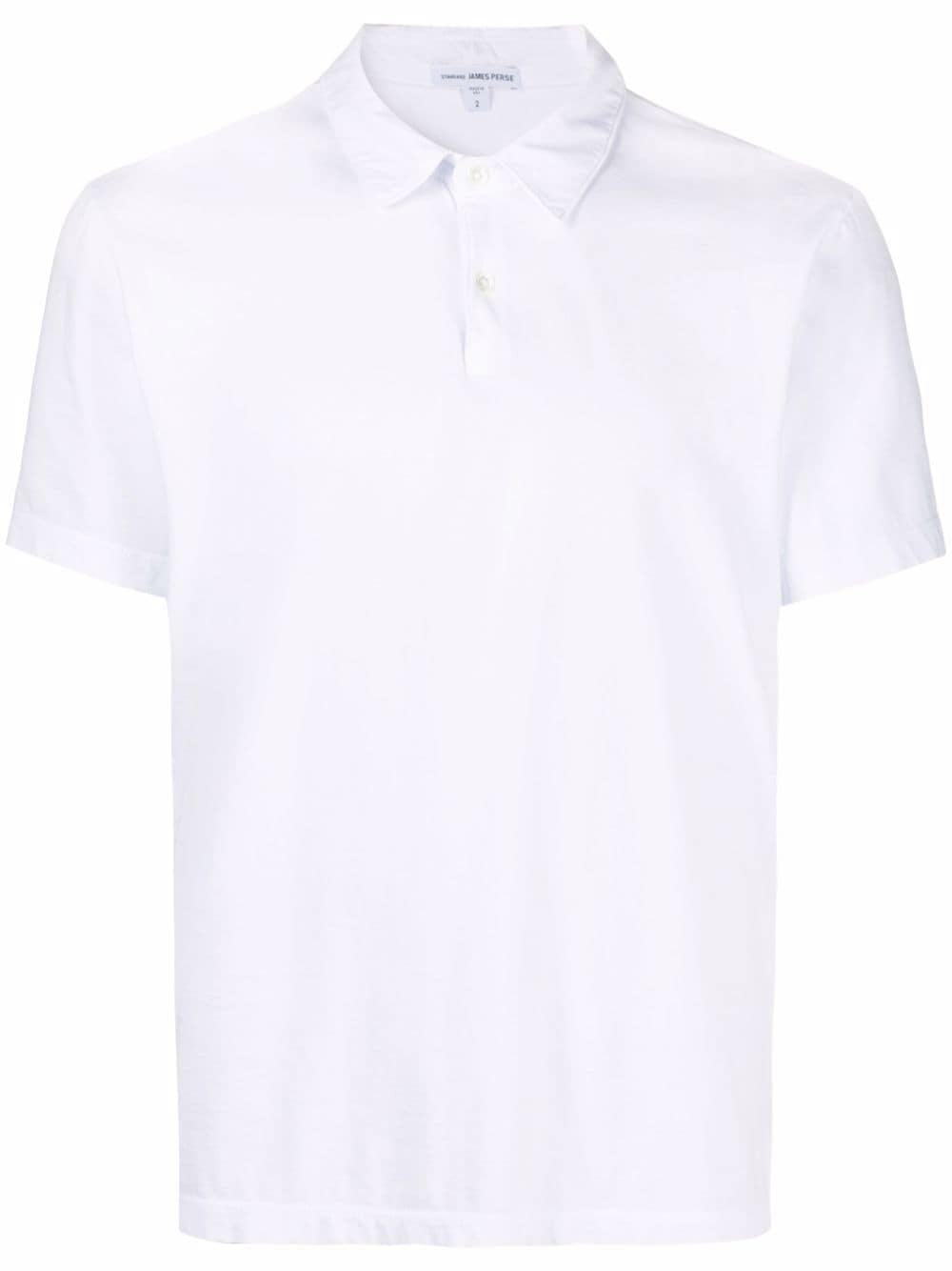 JAMES PERSE JAMES PERSE Short-Sleeved Cotton Polo Shirt