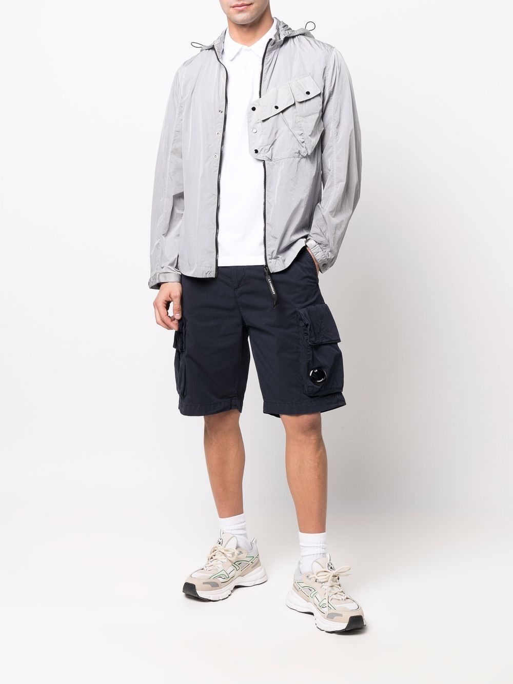 JAMES PERSE JAMES PERSE Short-Sleeved Cotton Polo Shirt