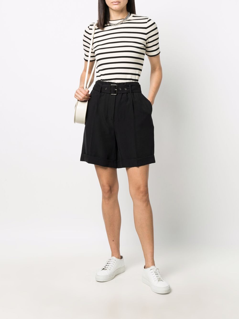 WOOLRICH Woolrich Belted Flared Shorts