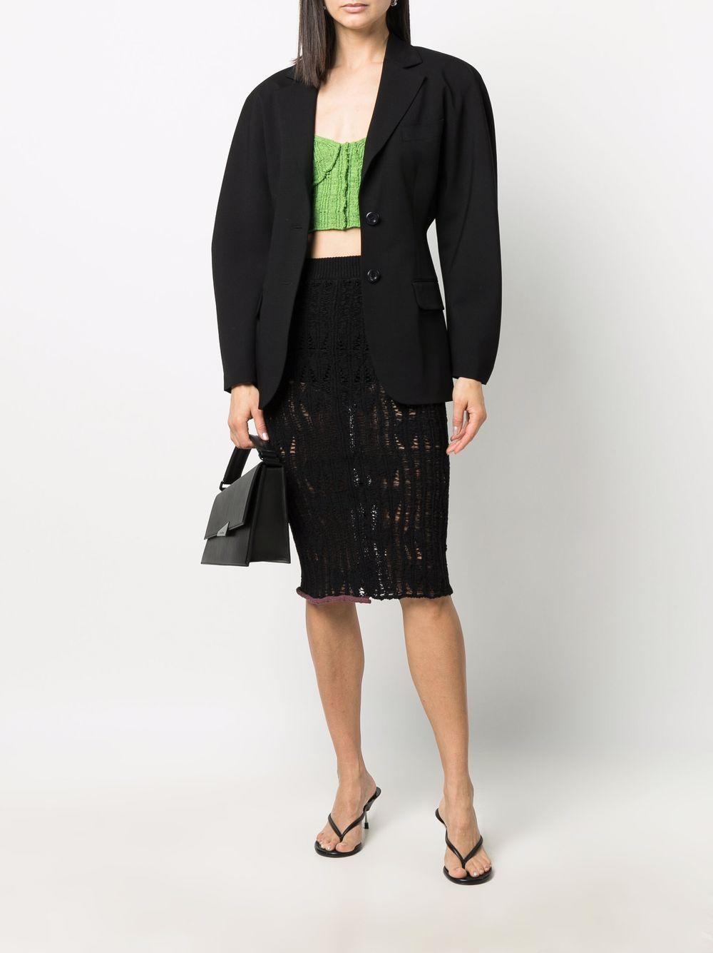 ACNE STUDIOS Acne Studios Ladder-Knit Skirt