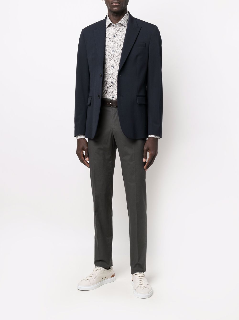 INCOTEX certified summer poplin trousers