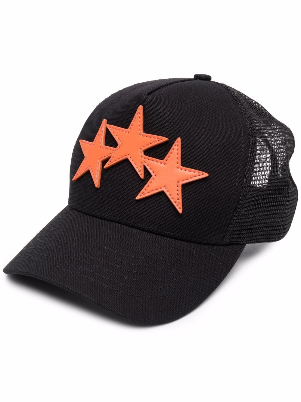 Amiri Star-Patch Trucker Cap In Black - 5% Off | Editorialist