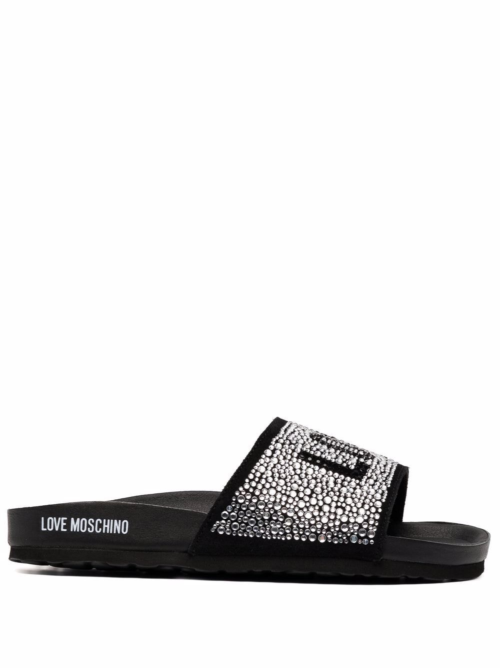 MOSCHINO Moschino Embroidered Logo Trousers