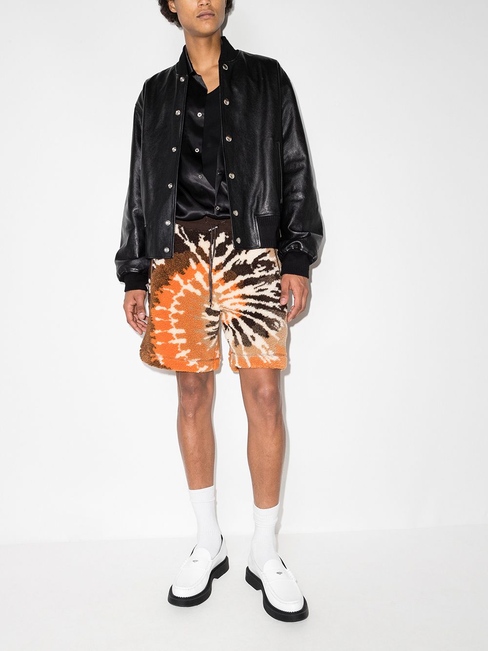 AMIRI Tie-Dye Fleece Shorts