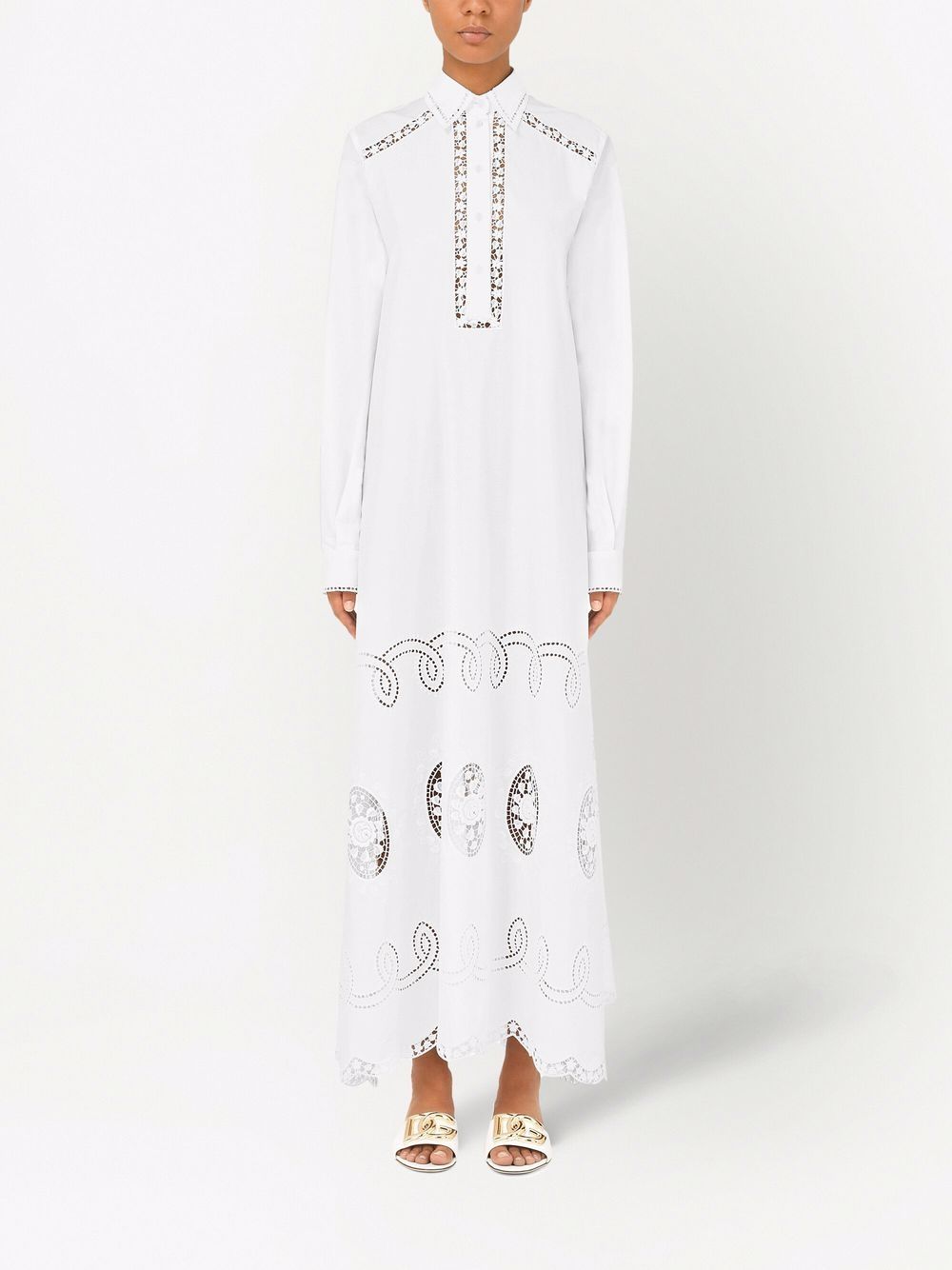DOLCE & GABBANA Dolce & Gabbana Embroidered Long Kaftan