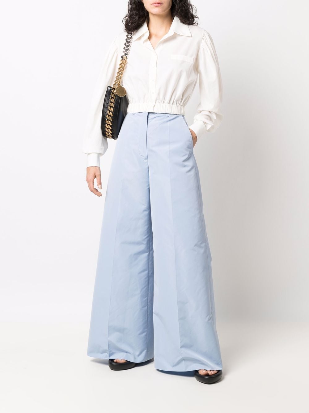 STELLA MCCARTNEY Stella McCartney High-Waisted Wide-Leg Trousers