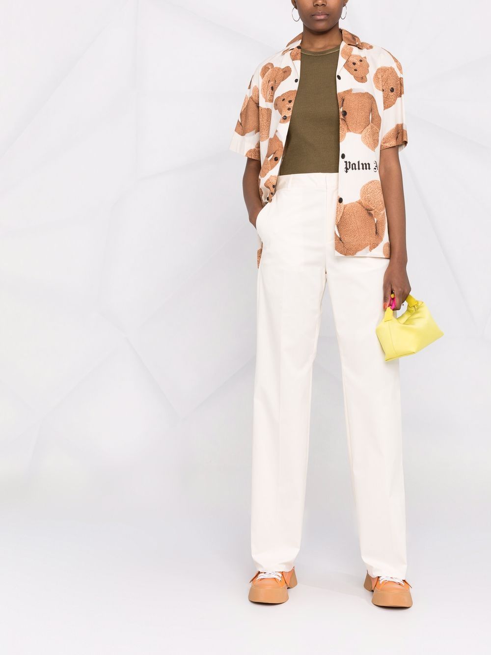 DSQUARED2 DSQUARED2 Straight-Leg Mid-Rise Trousers