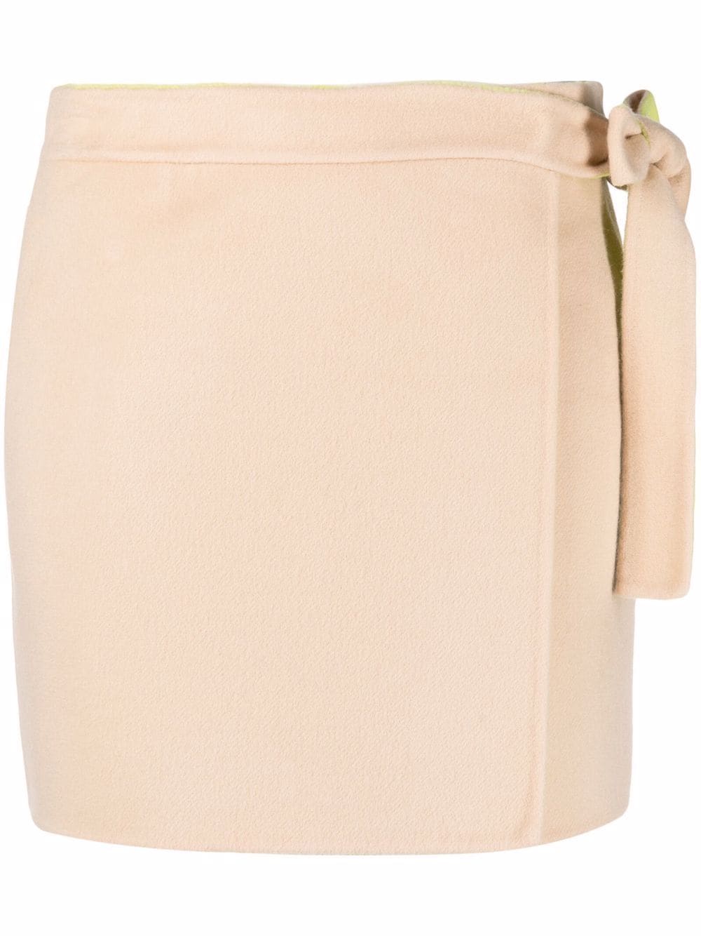 OFF-WHITE Off-White Side Tie Fastening Miniskirt