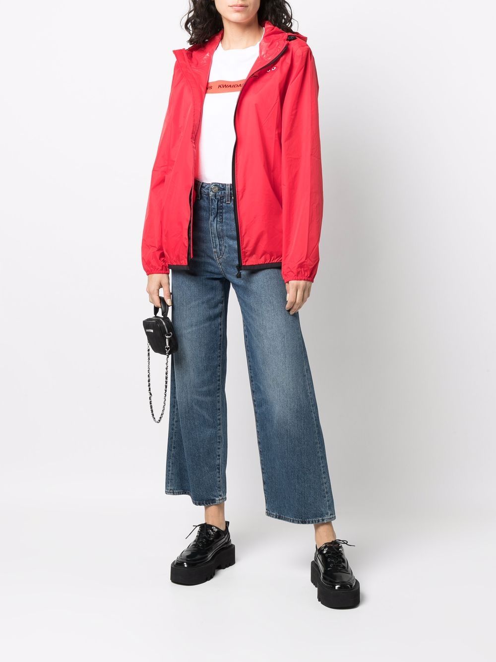 PLAY COMME DES GARCON Comme Des Garçons Play x K-Way Zip Hooded Jacket