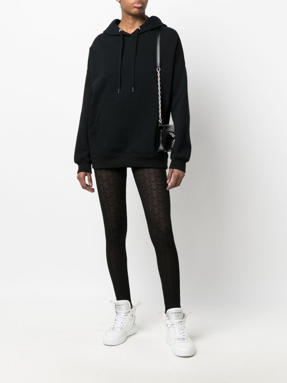 PHILIPP PLEIN PHILIPP PLEIN Tulle Monogram Leggings