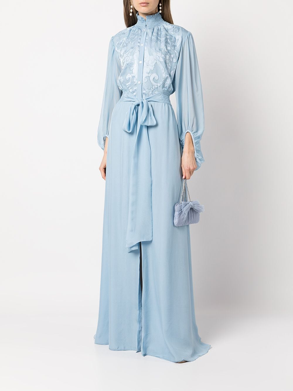 light green midi dress Butterfly Cut-Out – FARM Rio Marine Corps Rank:O-10 General Relaxed Midi Silhouette Sherri Hill 57907 SHARETOWN_RETURN