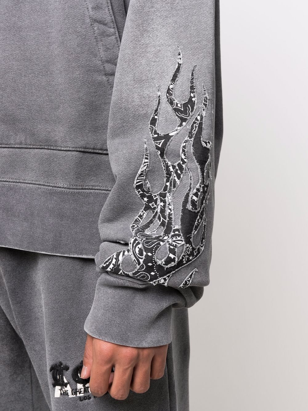 Amiri X The Great City Workshop Hoodie In Grey - 84% Off