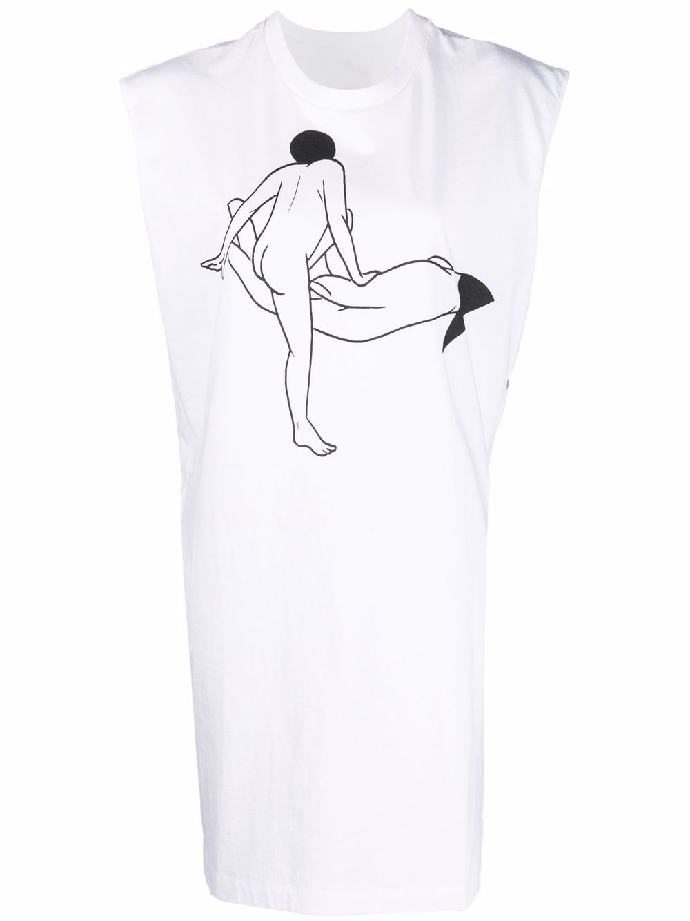LEMAIRE LEMAIRE x tomaga Printed T-Shirt Dress