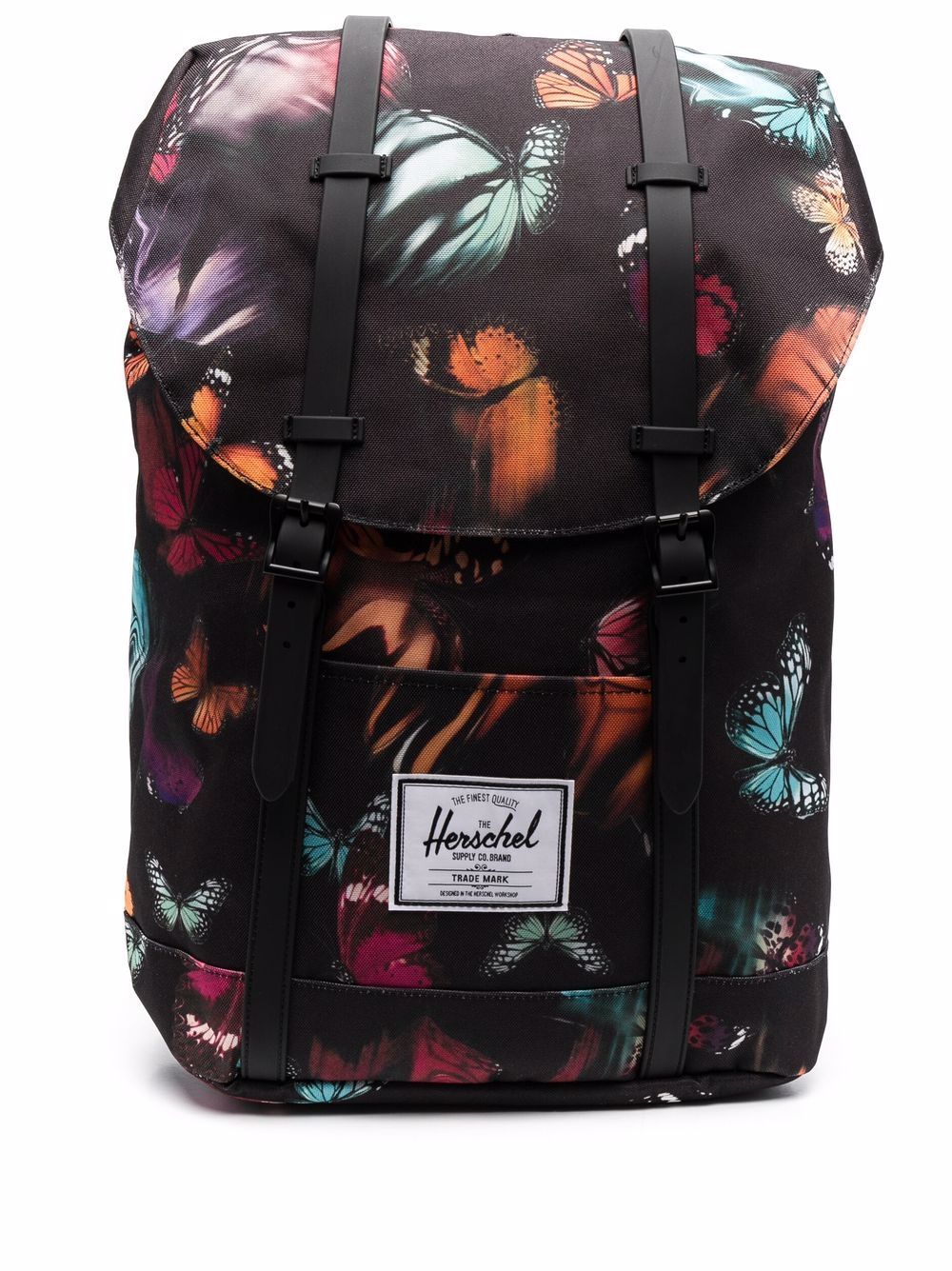 herschel backpack butterfly Herschel Supply Co. Retreat Butterfly-Print Backpack In Black - 45% Off