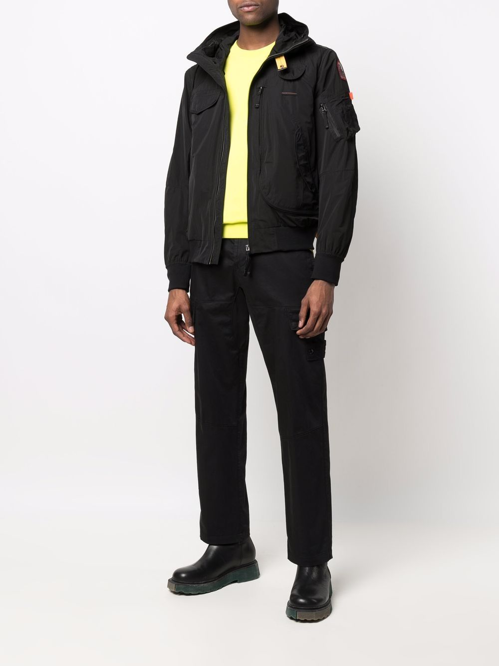 PARAJUMPERS Parajumpers Logo-Patch Hooded Jacket